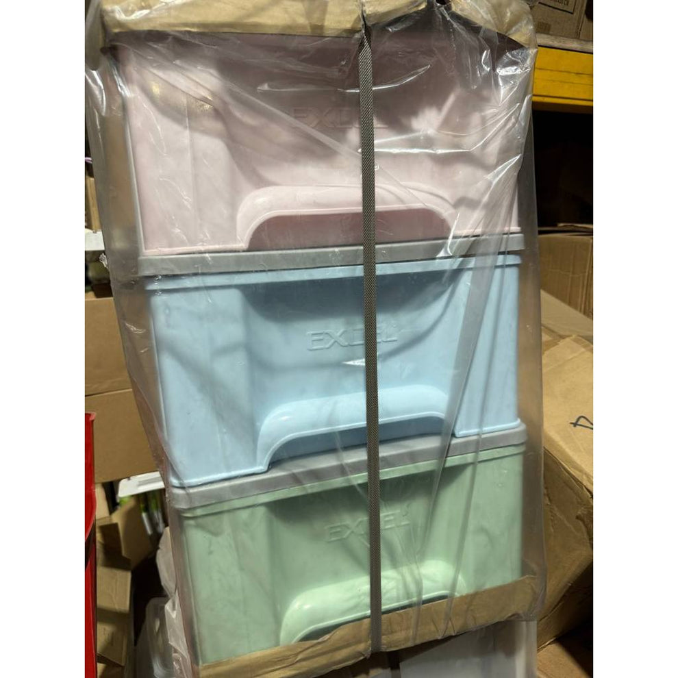 Century Multi tier Plastic drawer 3/4/5 Tier Plastic Storage Clothes D ...