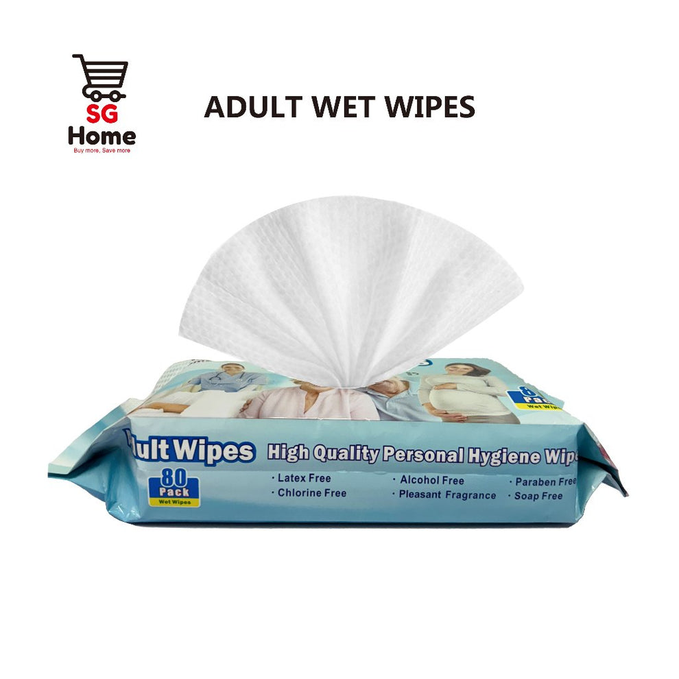 Everfresh Adult Wet Wipes 80Sheets | Pack (N20609) – My Store